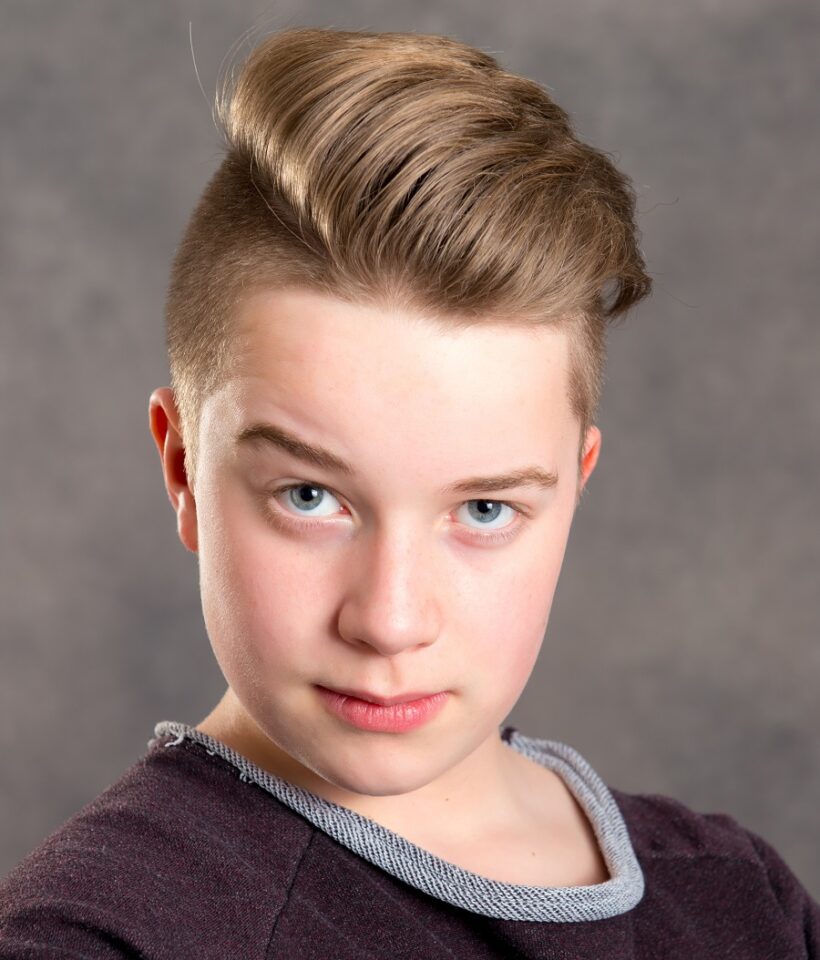 40 Stylish Long Top, Short Sides Haircuts for Boys