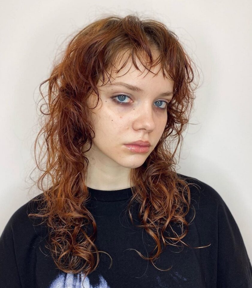 21 Wolf Cuts for Curly Hair