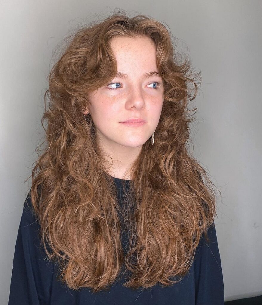 21 Wolf Cuts for Curly Hair