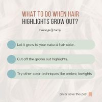 What to Do When Hair Highlights Grow Out?