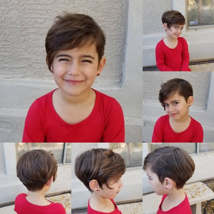 20 Adorable Little Girl Pixie Cuts for School & Play