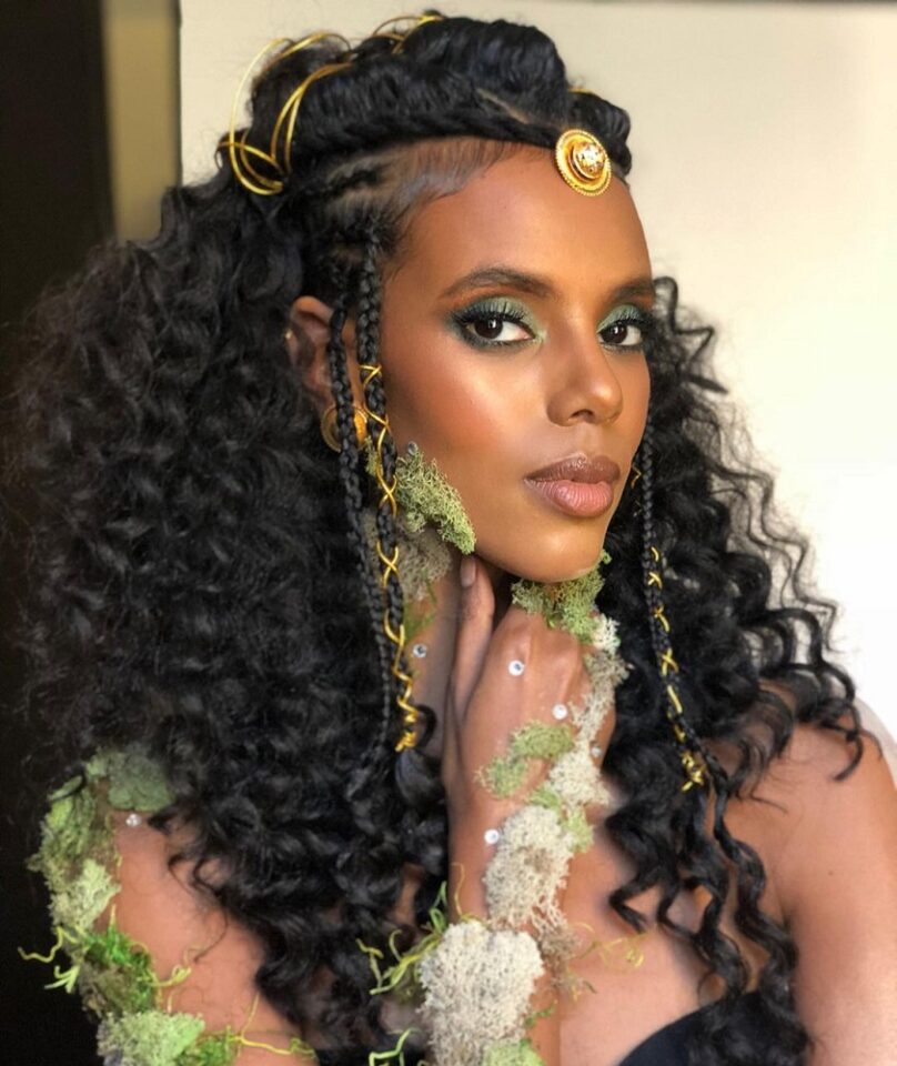 13 Models with Beautiful Curly Hair