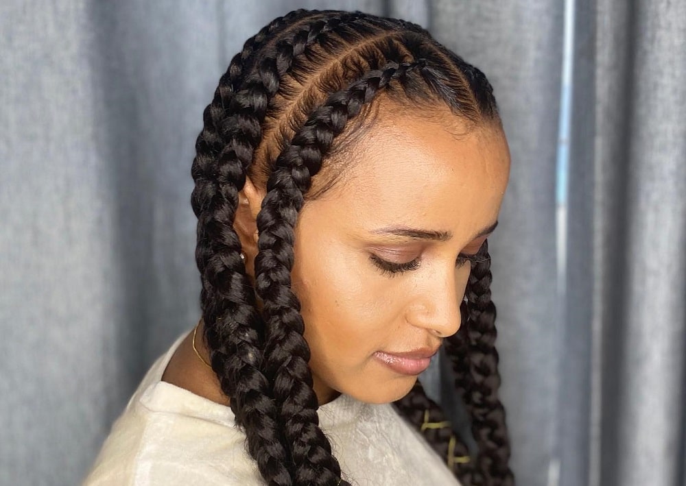 Pop Smoke Braids: 21 Stitch Braid Styles for Men & Women