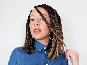 50 Lively Short Box Braid Styles for Any Woman
