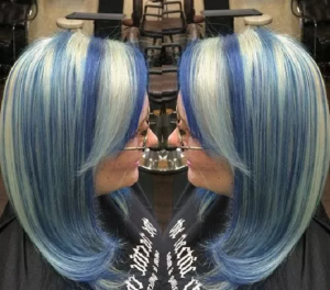 30 Best Silver Blue Hair Options to Make A Statement