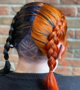 How to Do Split Hair Color + 20 Lovely Styles