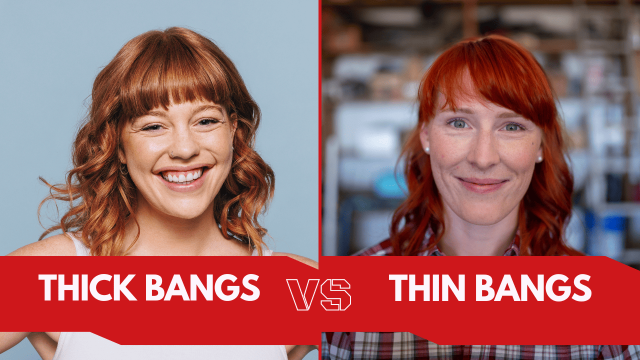 Thick Bangs Vs. Thin Bangs: The Complete Styling Guide