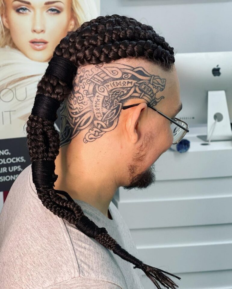 43 Modern Viking Braids for Men in 2024 – Hairstyle Camp